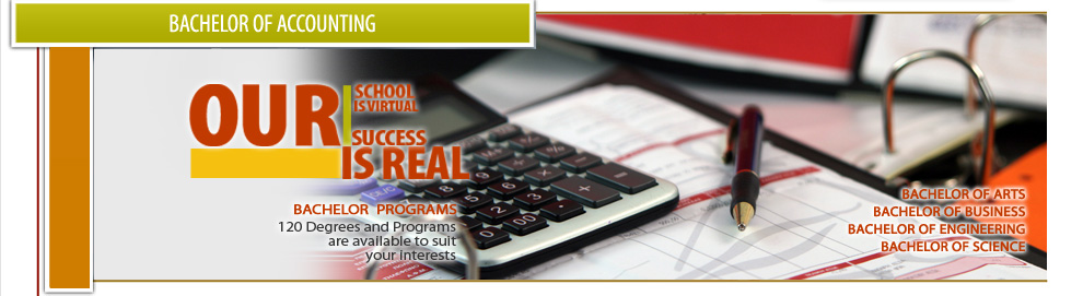 Bachelor of Accounting (BS) Courses Online
