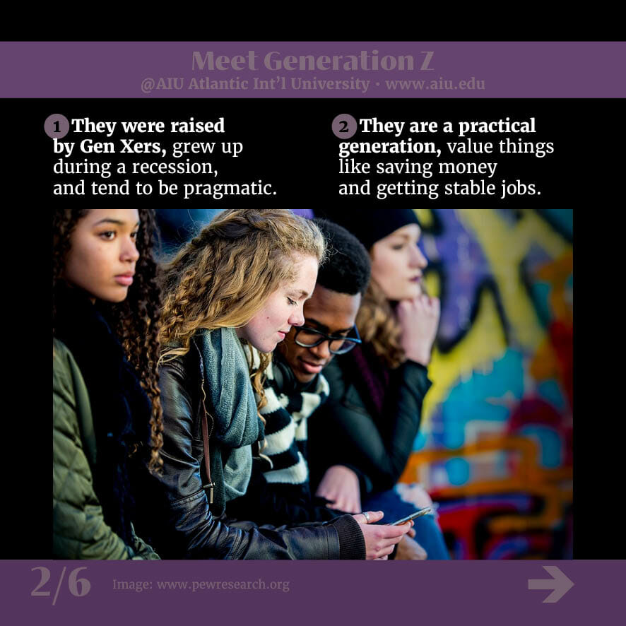 10 Facts About Generation Z - aiu slides - Atlantic International ...