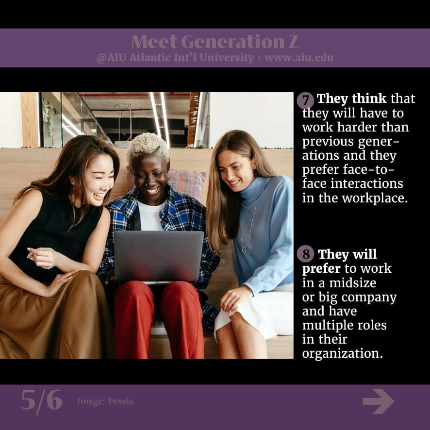 10 Facts About Generation Z - aiu slides - Atlantic International ...