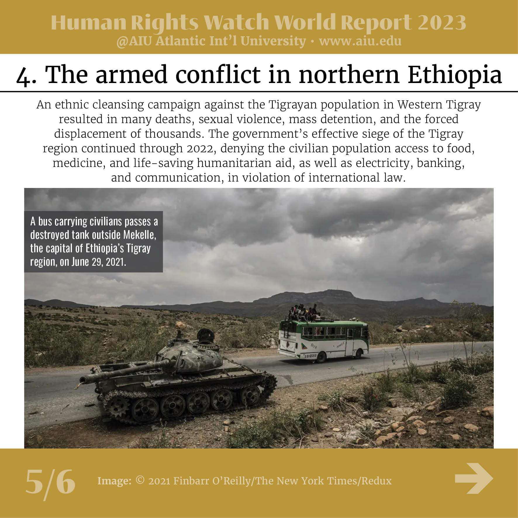 World Report 2023: Human Rights - aiu slides - Atlantic International ...